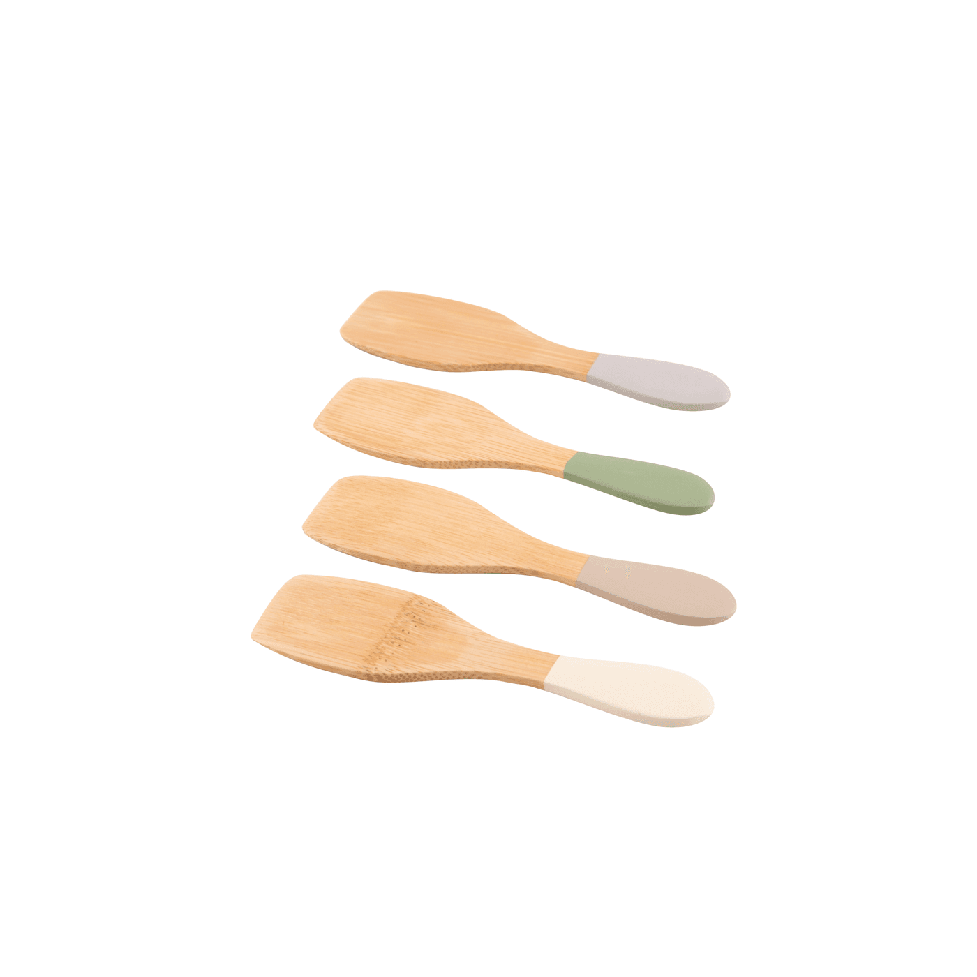 Set of 4 bamboo spatulas | PV-BAM-1210 | LivWise